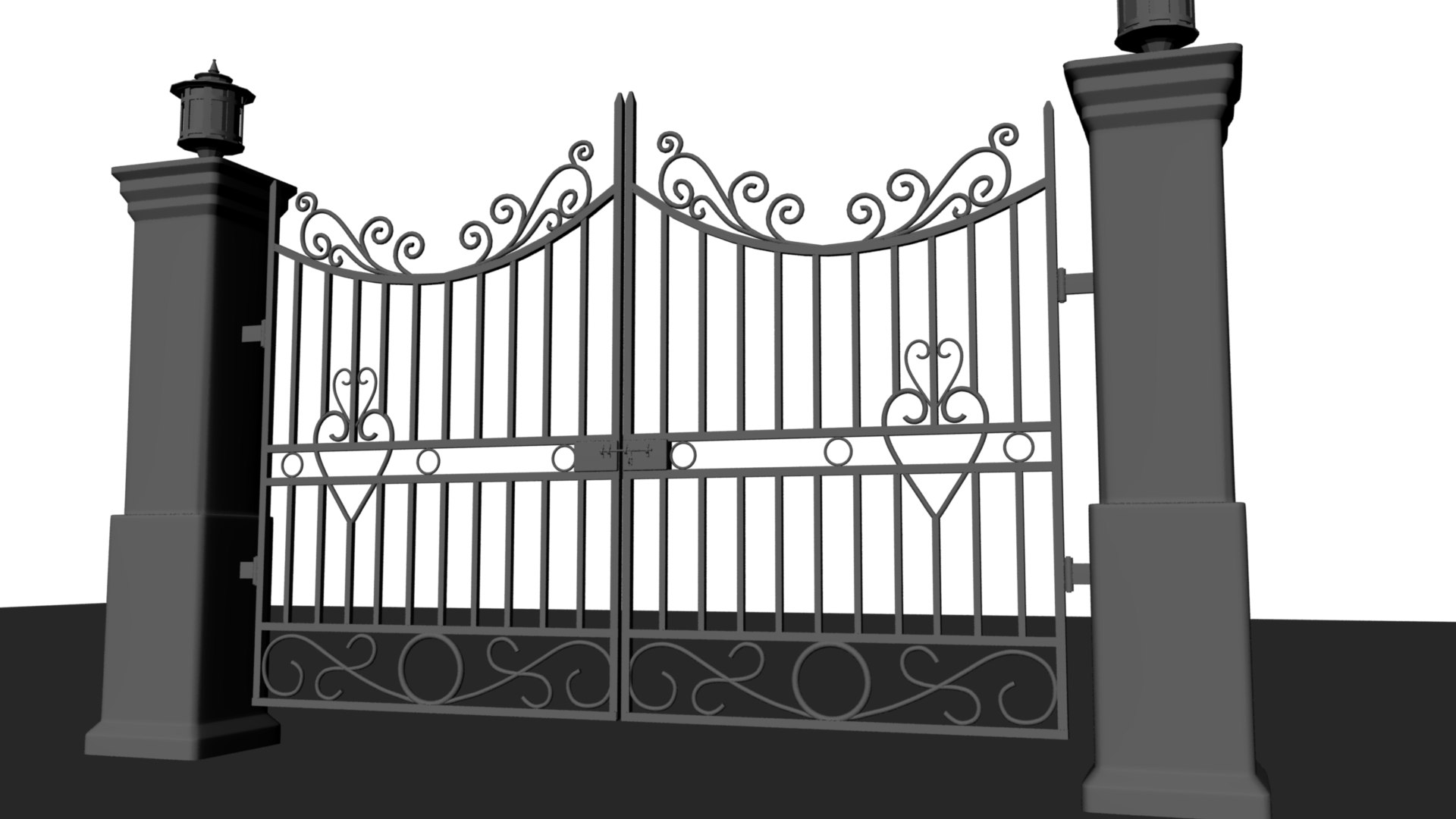 Free Gate 3D Model - TurboSquid 1269883