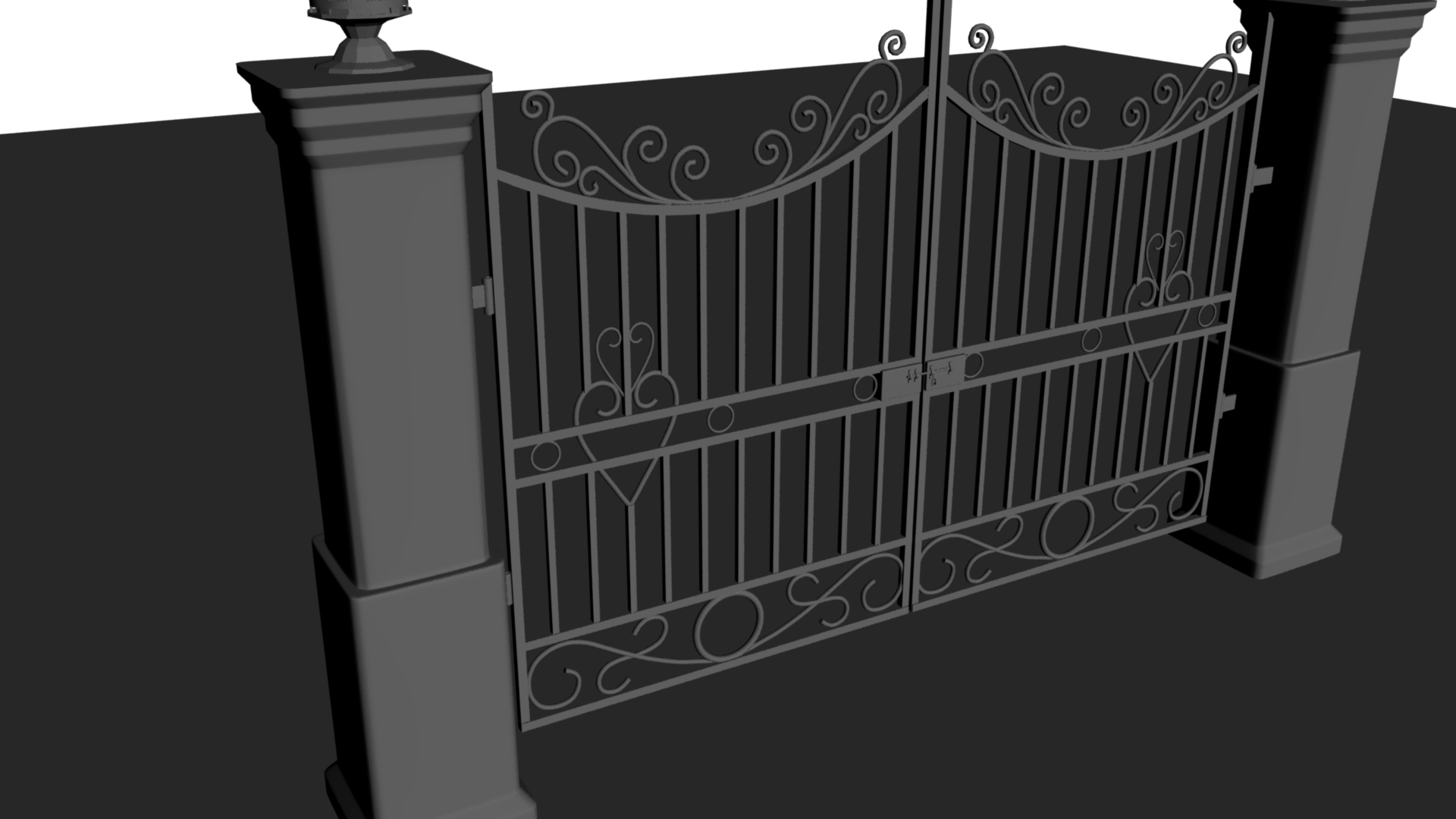 modelo 3d portón gratis - TurboSquid 1269883