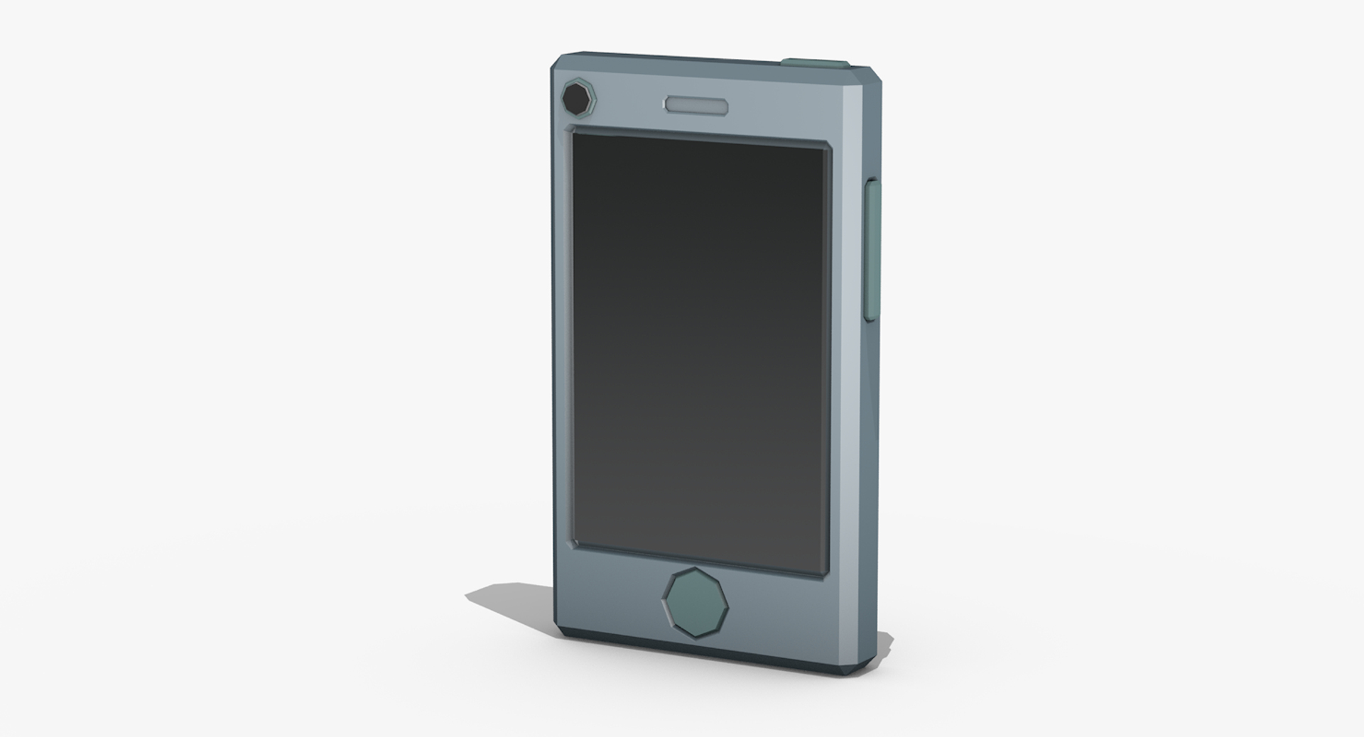 Stylized Mobile Phone 3d Model