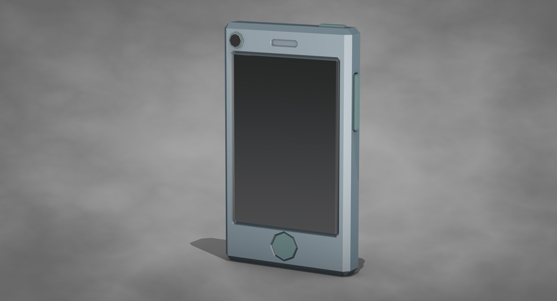 Stylized Mobile Phone 3d Model