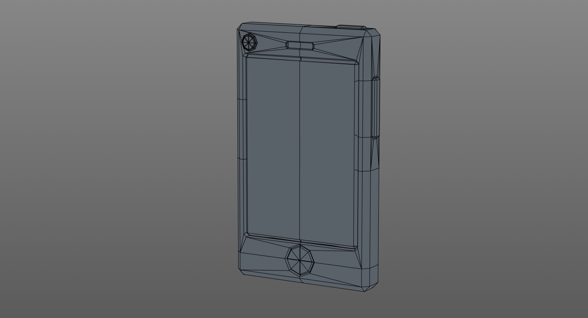 Stylized Mobile Phone 3d Model