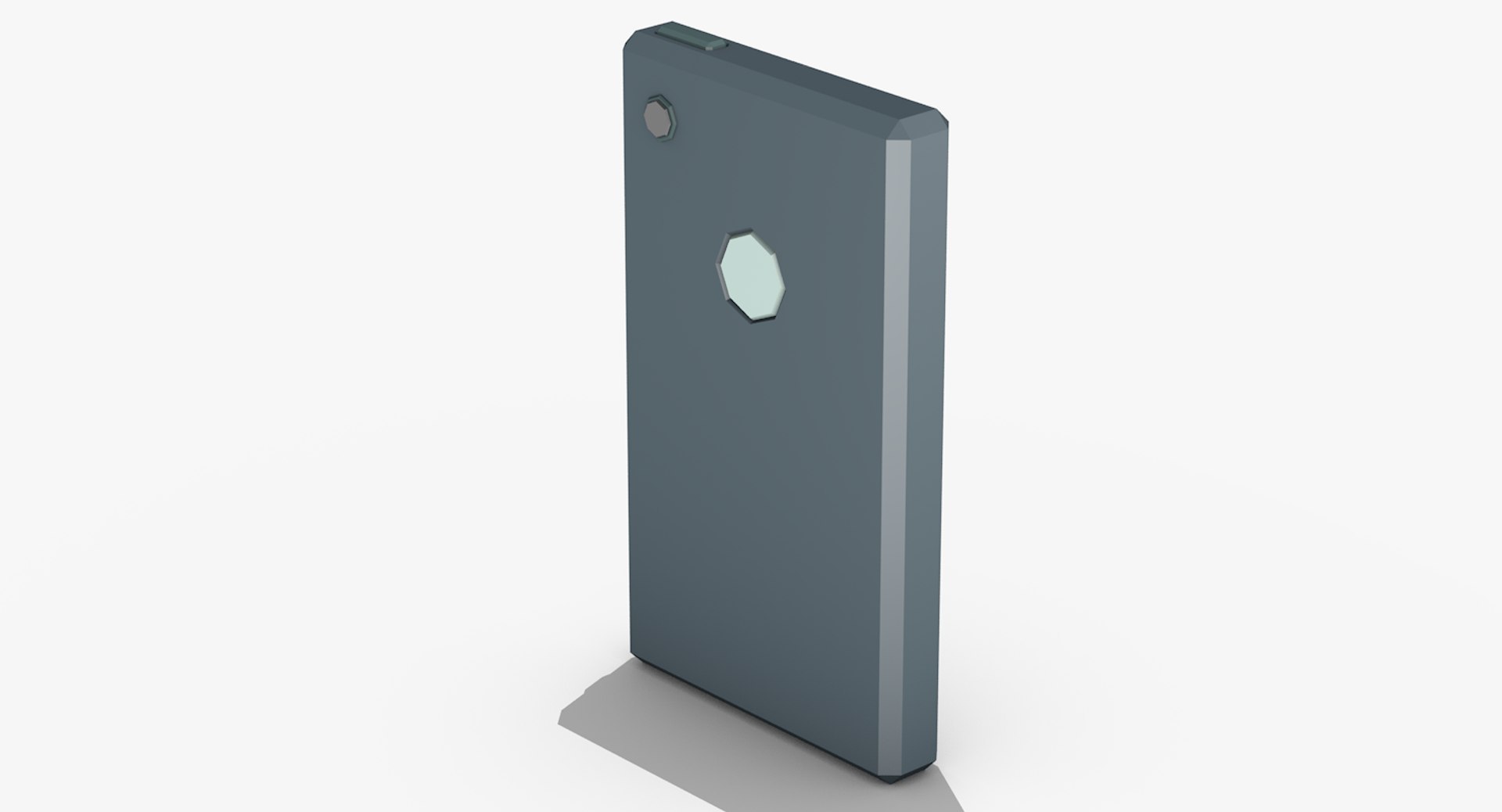 Stylized Mobile Phone 3d Model