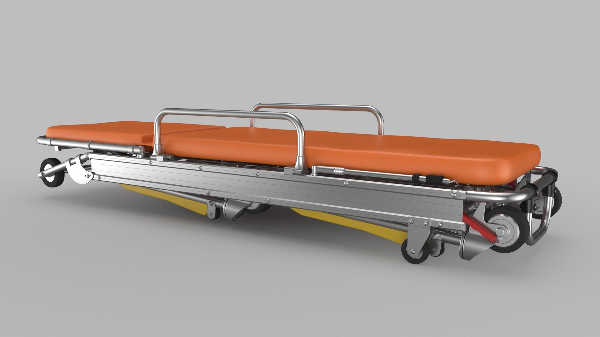 3D gurney rigged collapse - TurboSquid 1508356