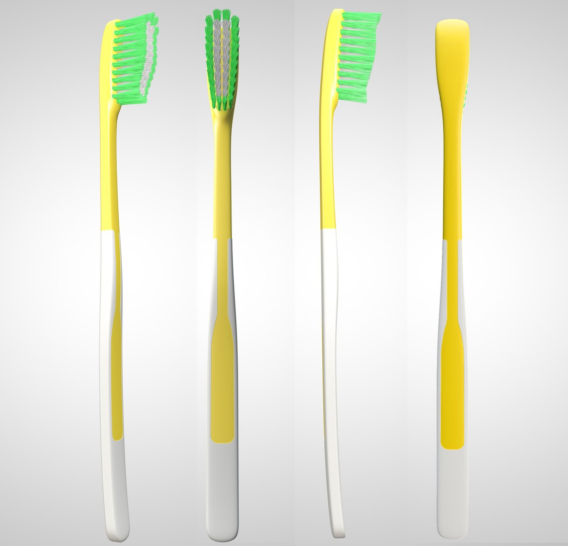 3D Realistic Toothbrush Model - TurboSquid 1165902