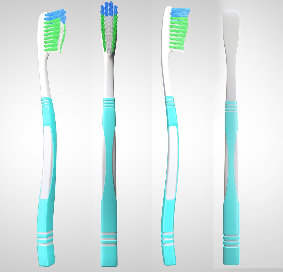 3D Realistic Toothbrush Model - TurboSquid 1165902