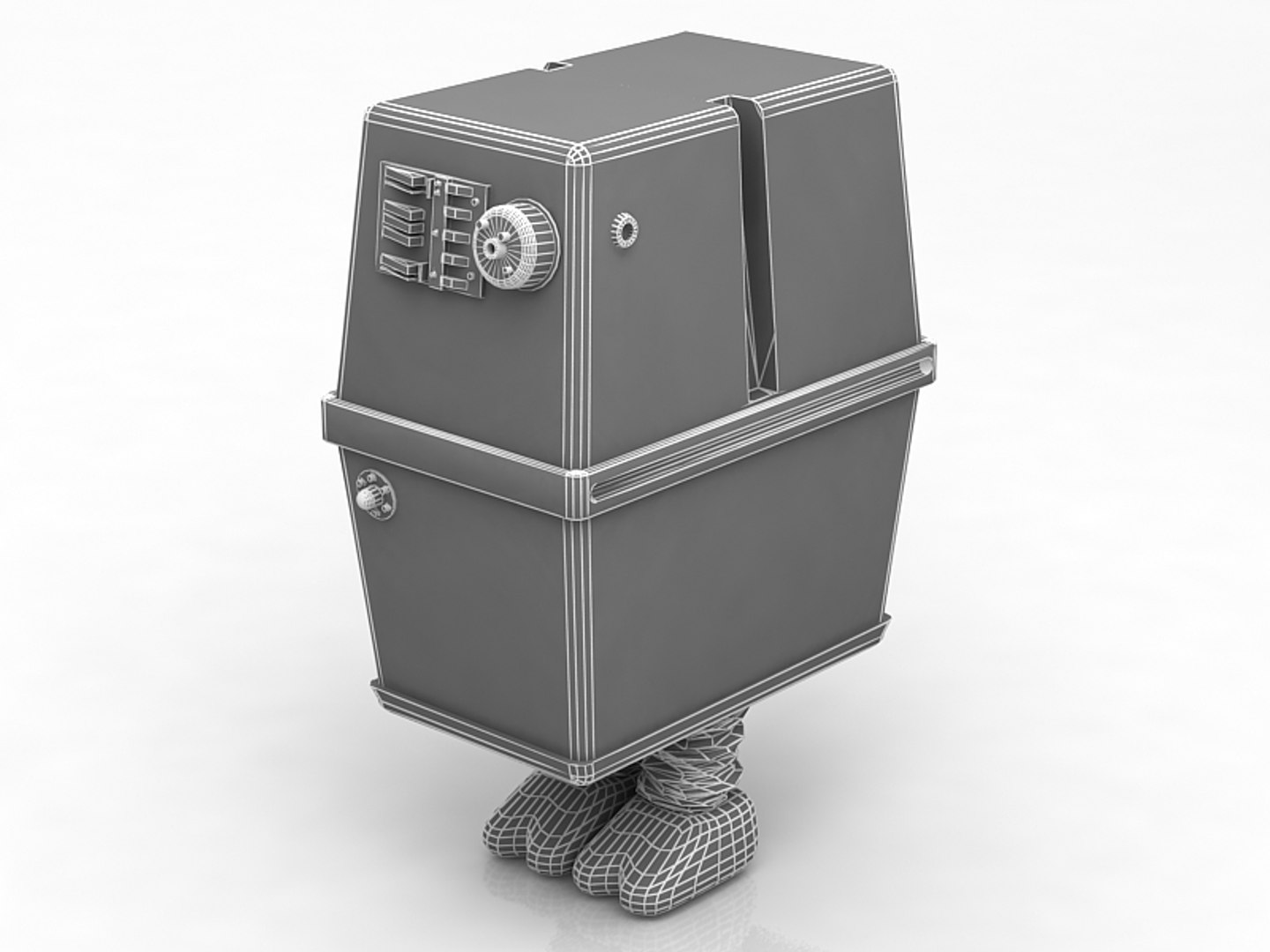 3D Gonk Star Wars Character Model - TurboSquid 1571183