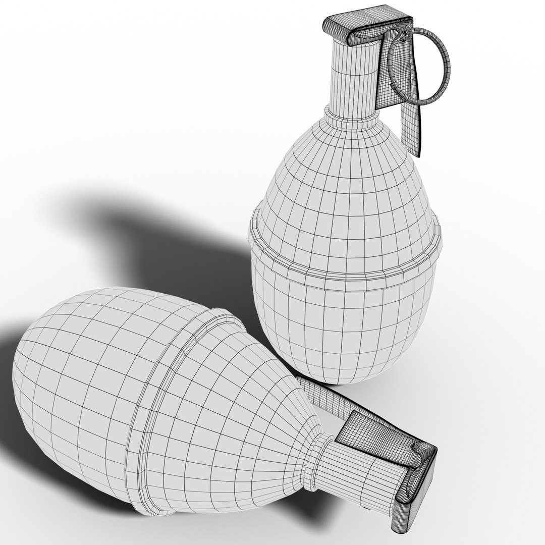 3D Hand Grenade - TurboSquid 2095481