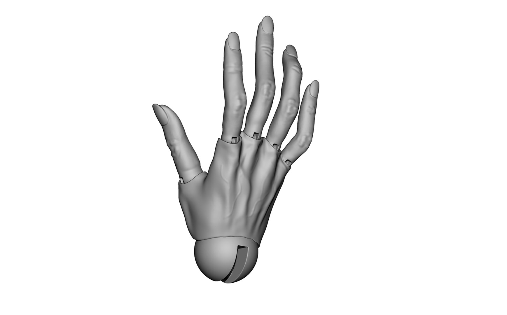 Articulated Arms Hand Bjddoll 3DHands JointedHands BJDHands MovableHand ...