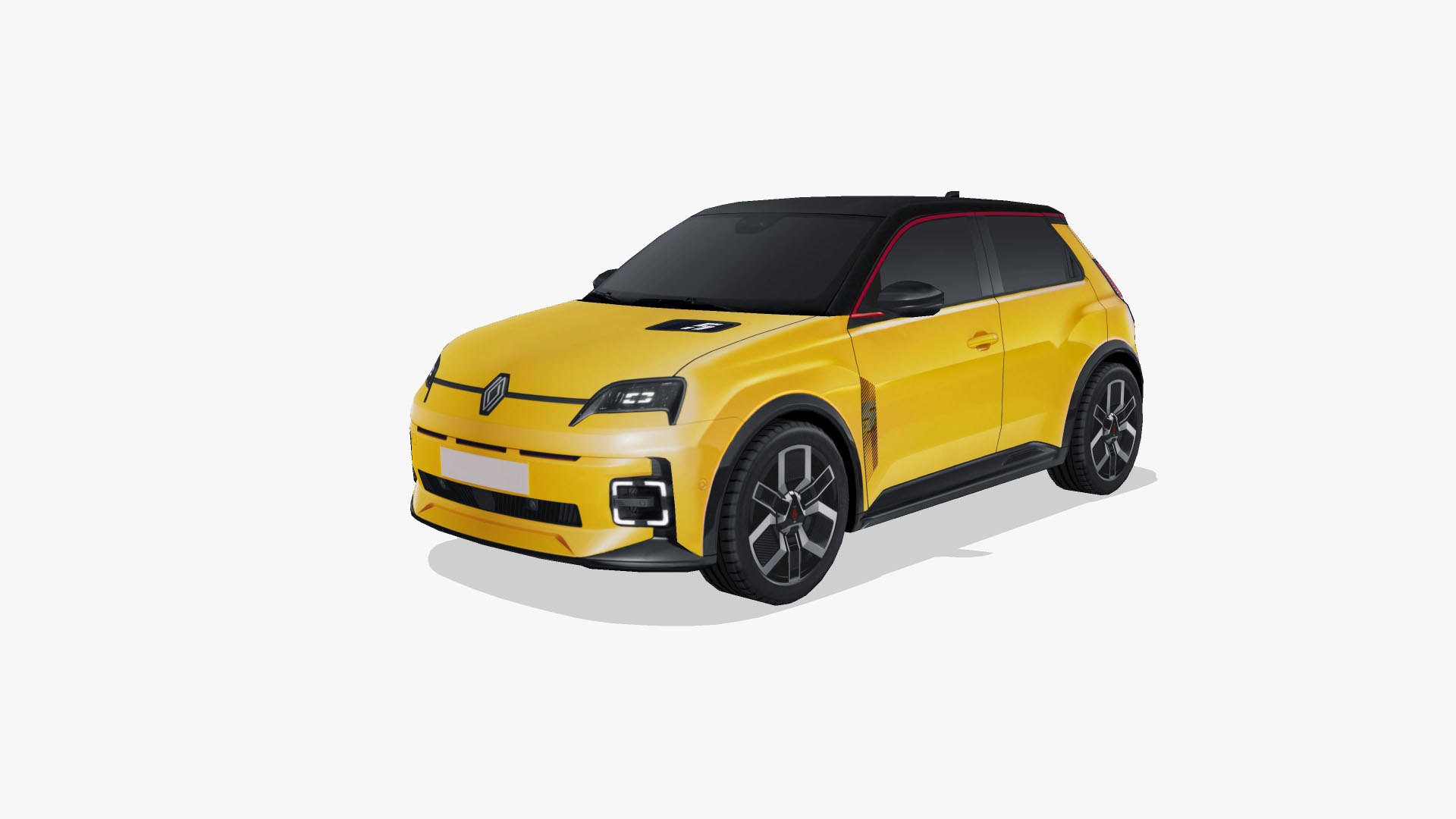 Renault 5 E-Tech 2025 3D Model - TurboSquid 2313752