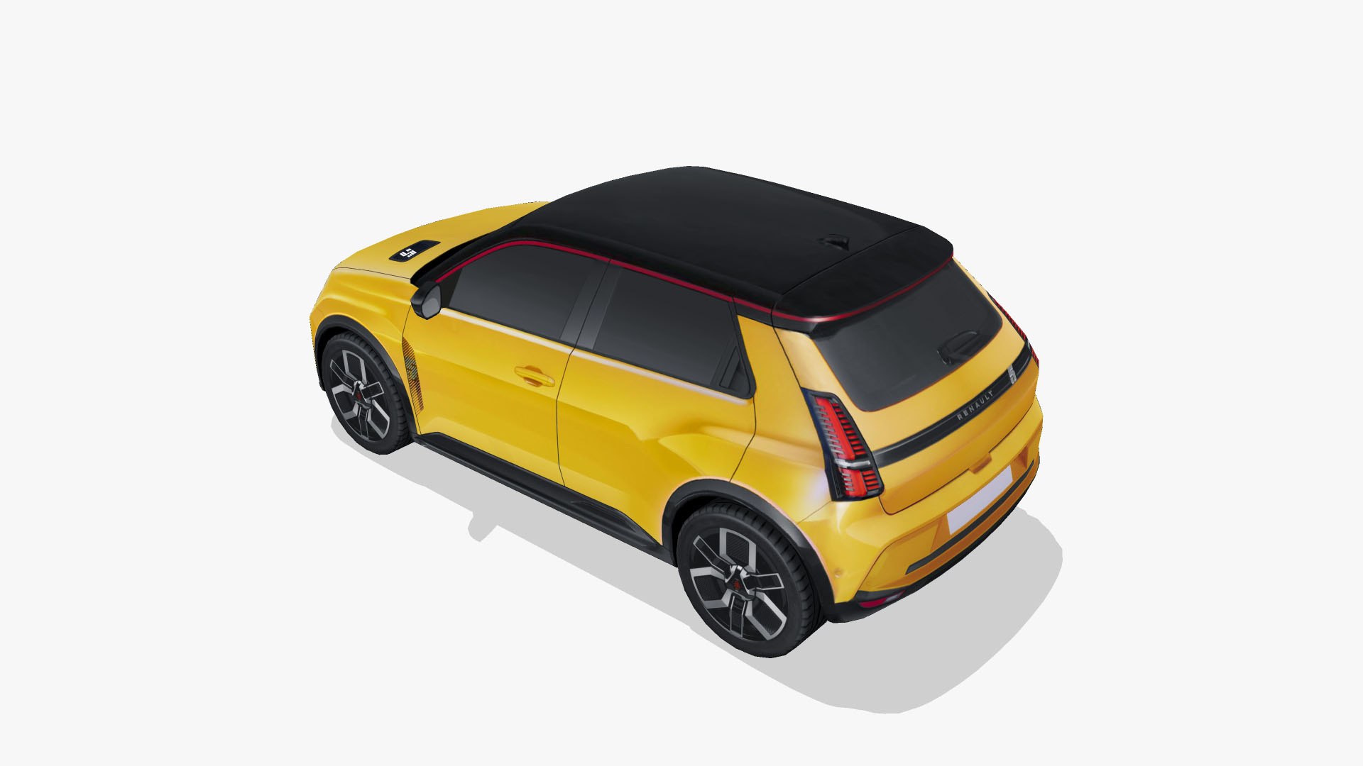 Renault 5 E-Tech 2025 3D Model - TurboSquid 2313752