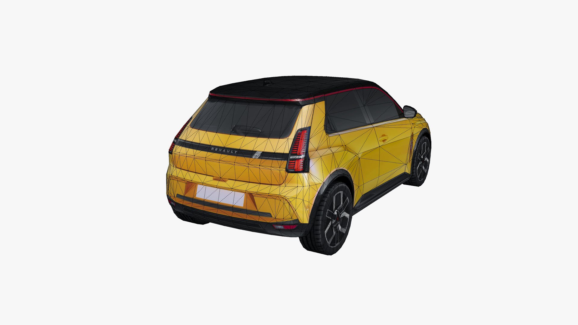 Renault 5 E-Tech 2025 3D Model - TurboSquid 2313752