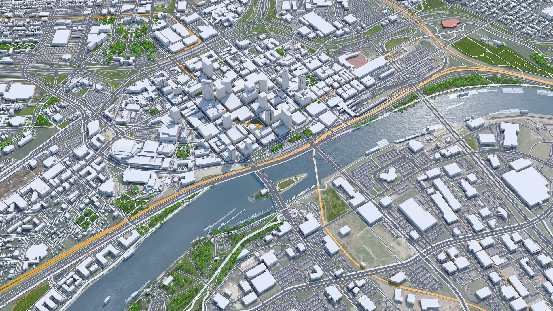 3D Saint Paul Downtown Minnesota USA - TurboSquid 1989750