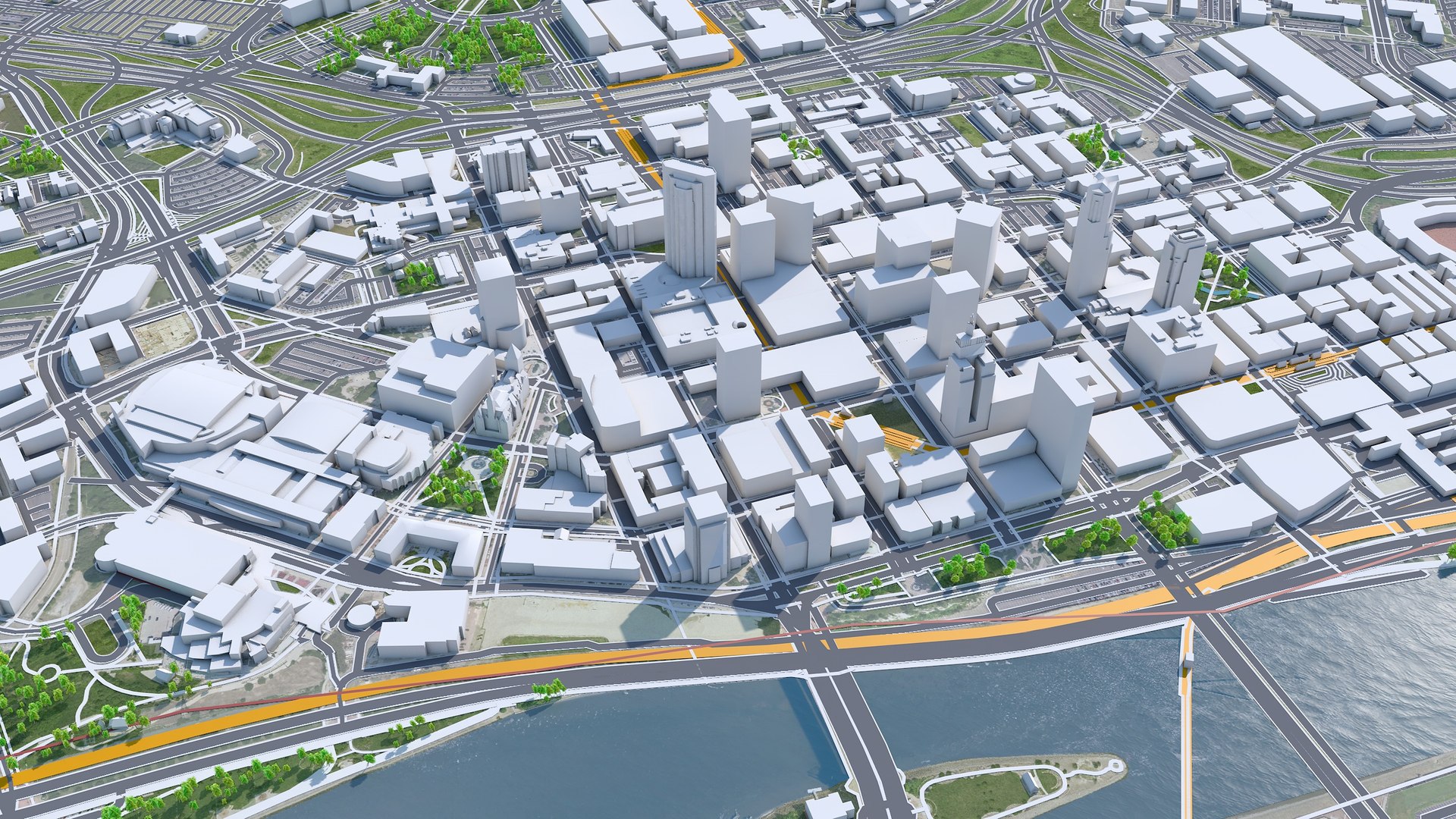 3D Saint Paul Downtown Minnesota USA - TurboSquid 1989750