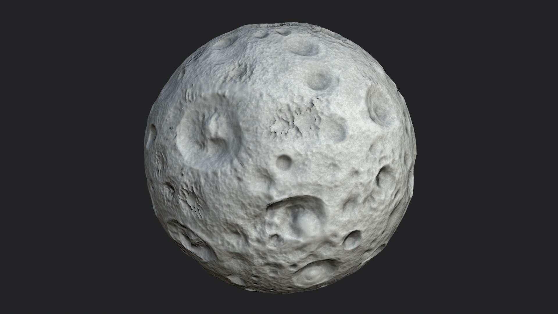 3D Model Cartoon Moon - TurboSquid 1428859