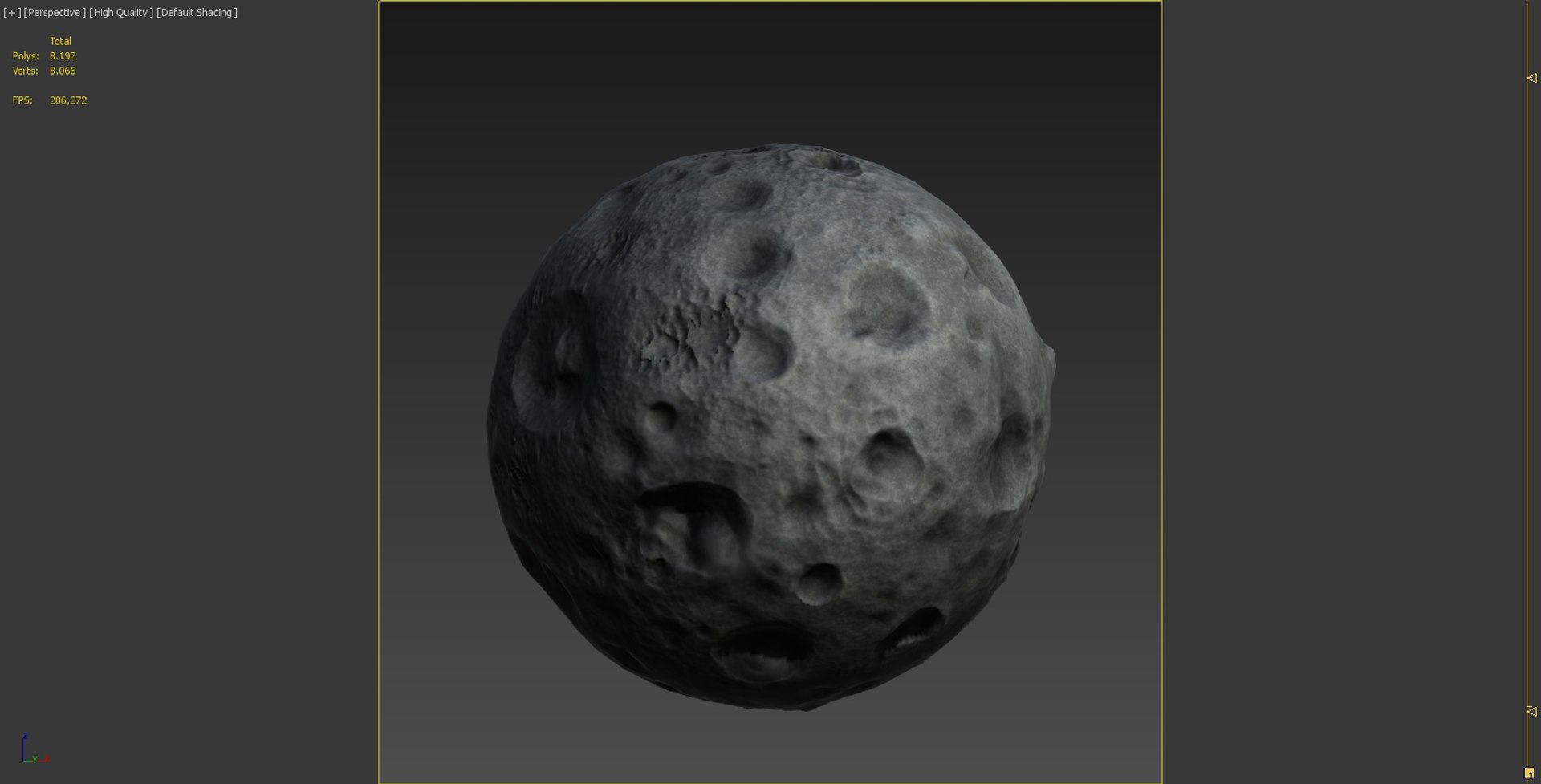 3D Model Cartoon Moon - TurboSquid 1428859