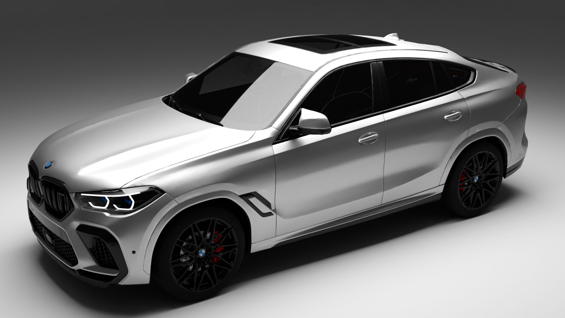 BMW X6 M 컴페티션 3D 모델 - TurboSquid 2340651