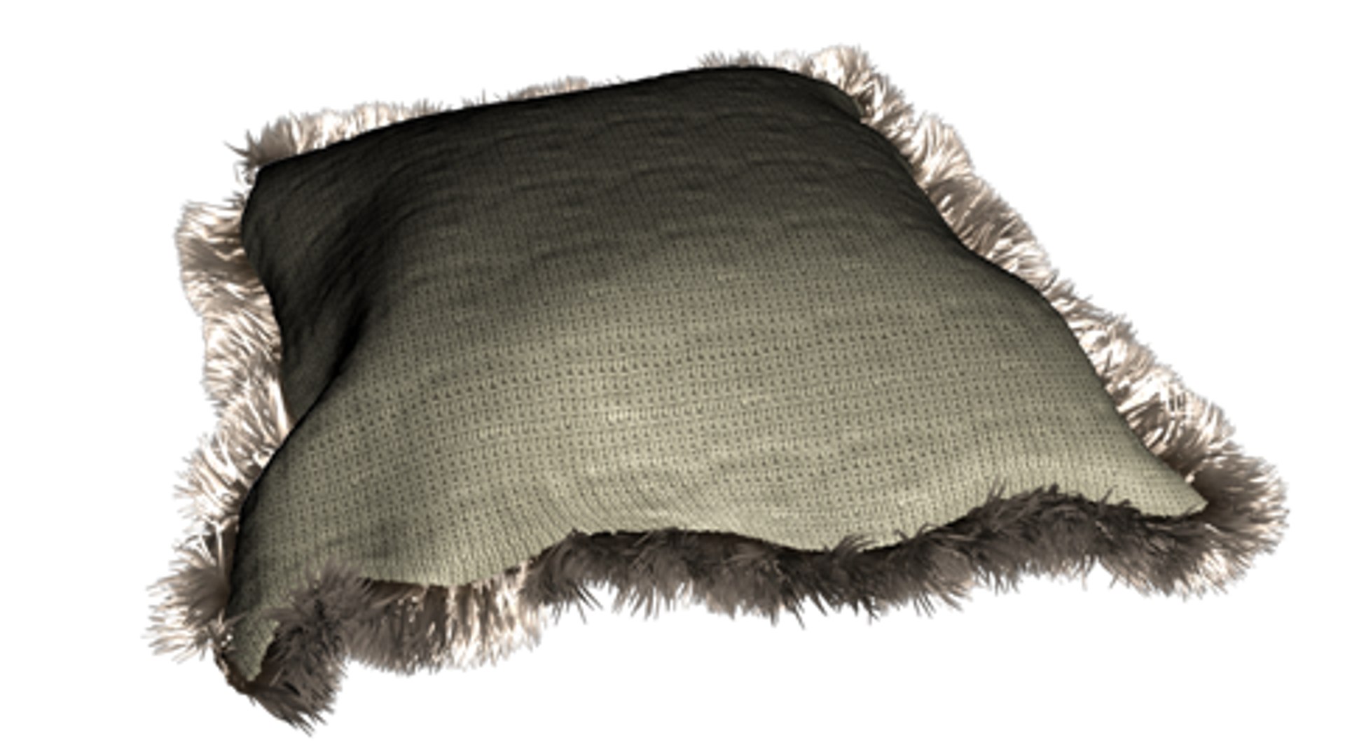 Free Cushion Cloth 3d Model