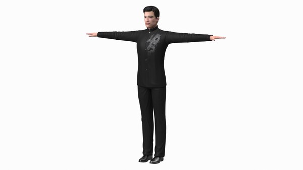 3D model Rigged Asian Men Collection 2 for Modo - TurboSquid 1905255