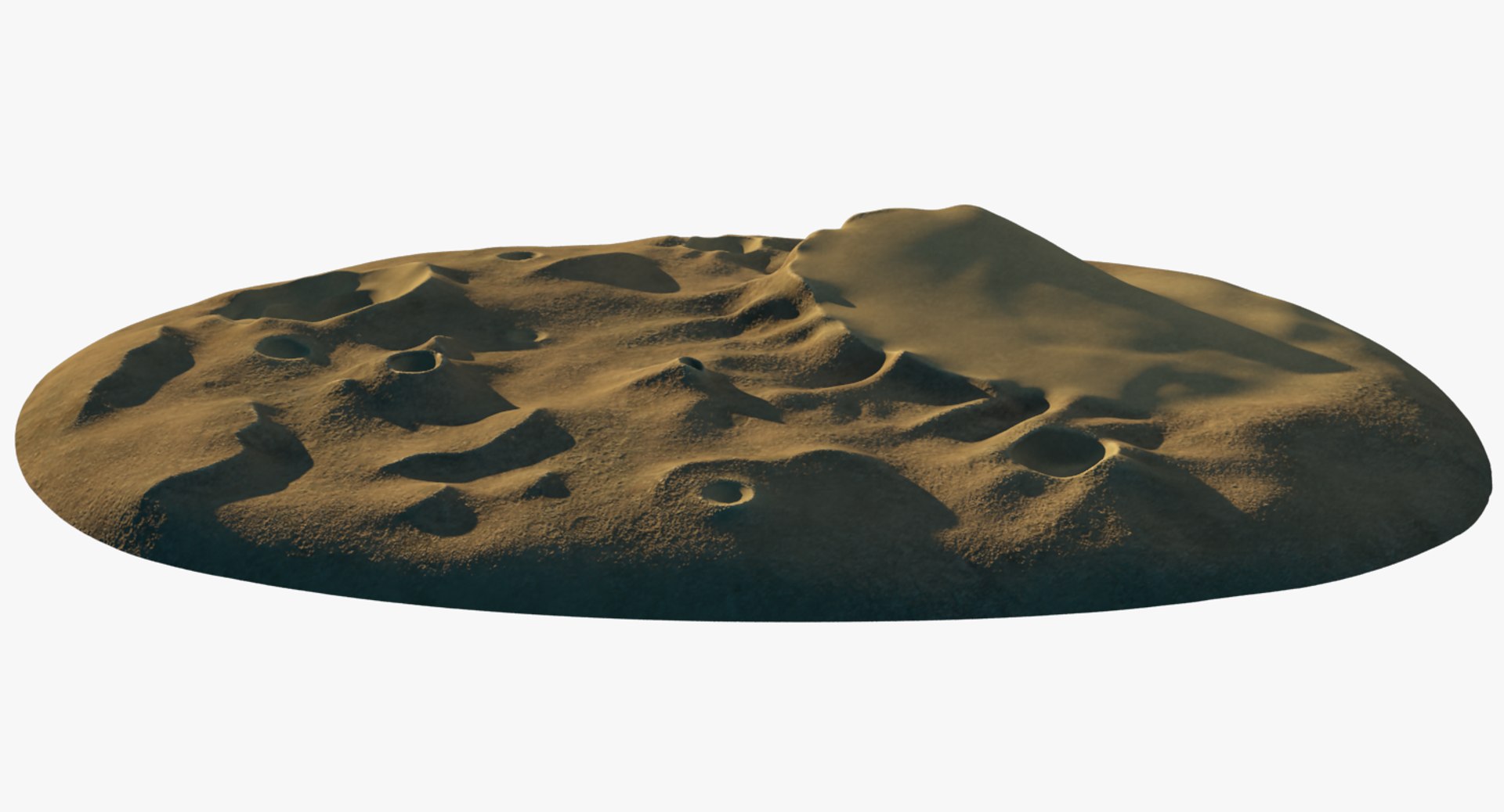 Moon Ground 3D Model - TurboSquid 1278089