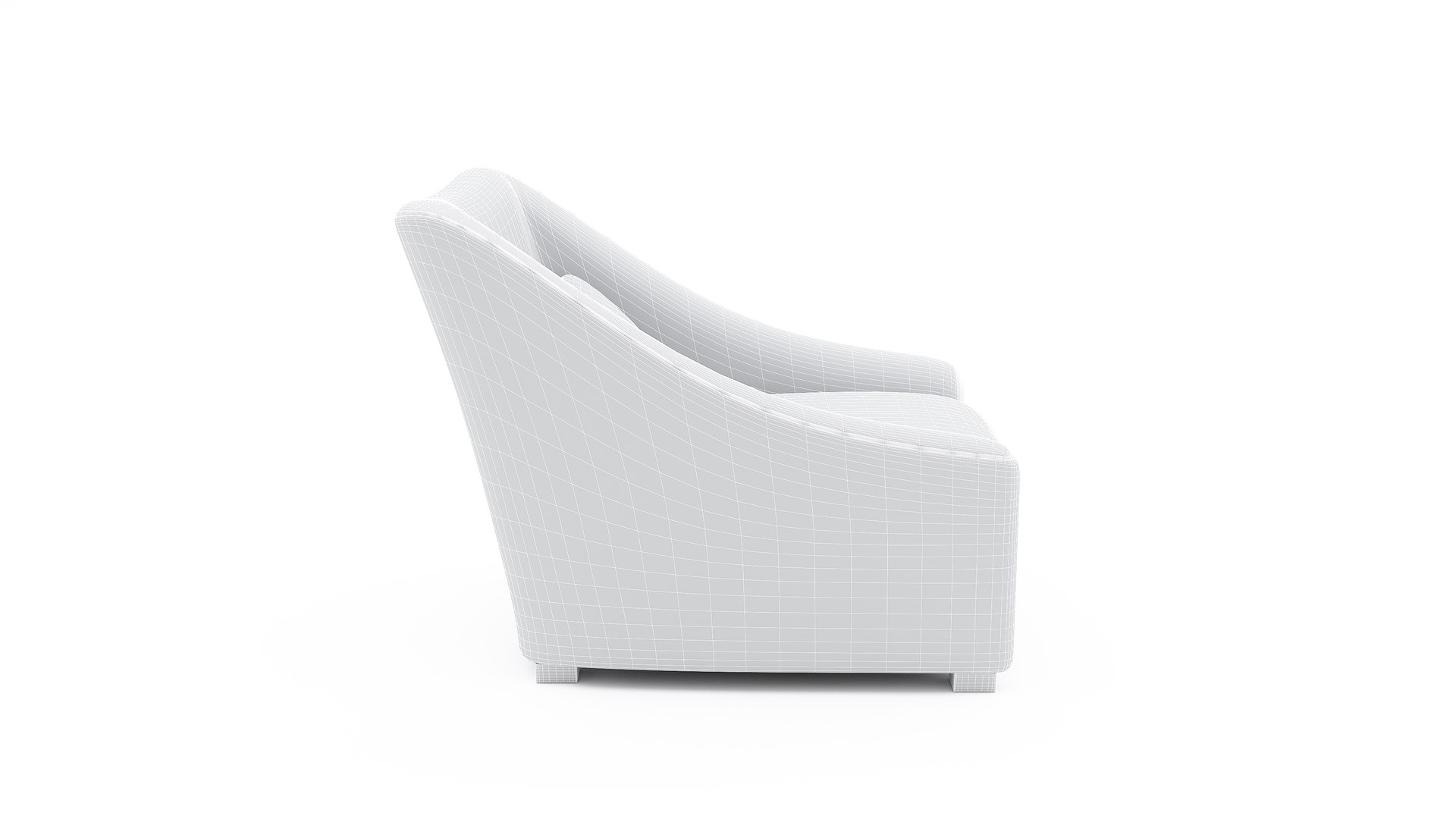 Fabric Chair Haph A 3D Model - TurboSquid 2306521