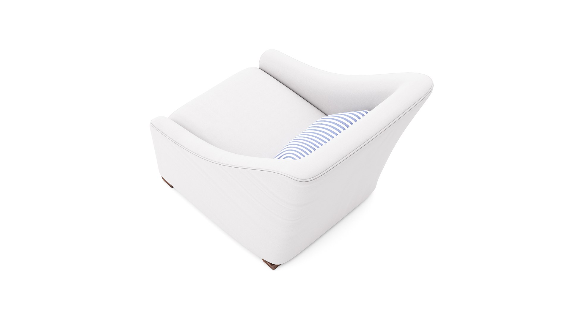 Fabric Chair Haph A 3D Model - TurboSquid 2306521