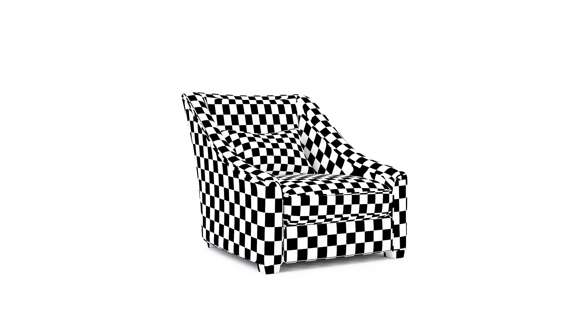 Fabric Chair Haph A 3D Model - TurboSquid 2306521