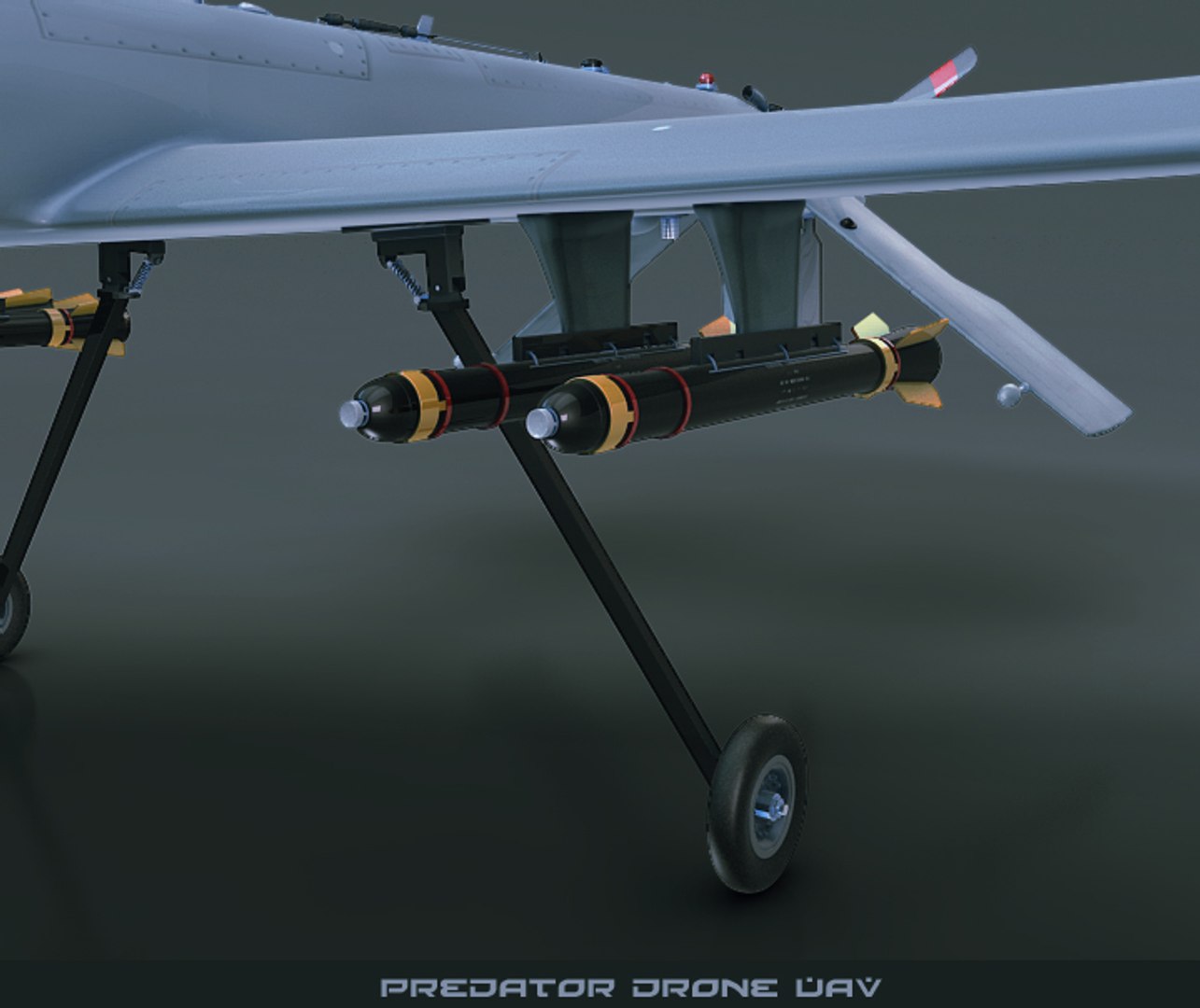 3d Predator Drone Uav