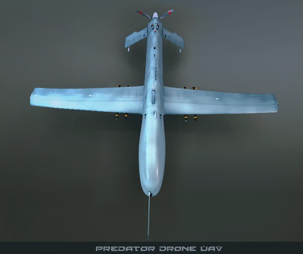 3d predator drone uav