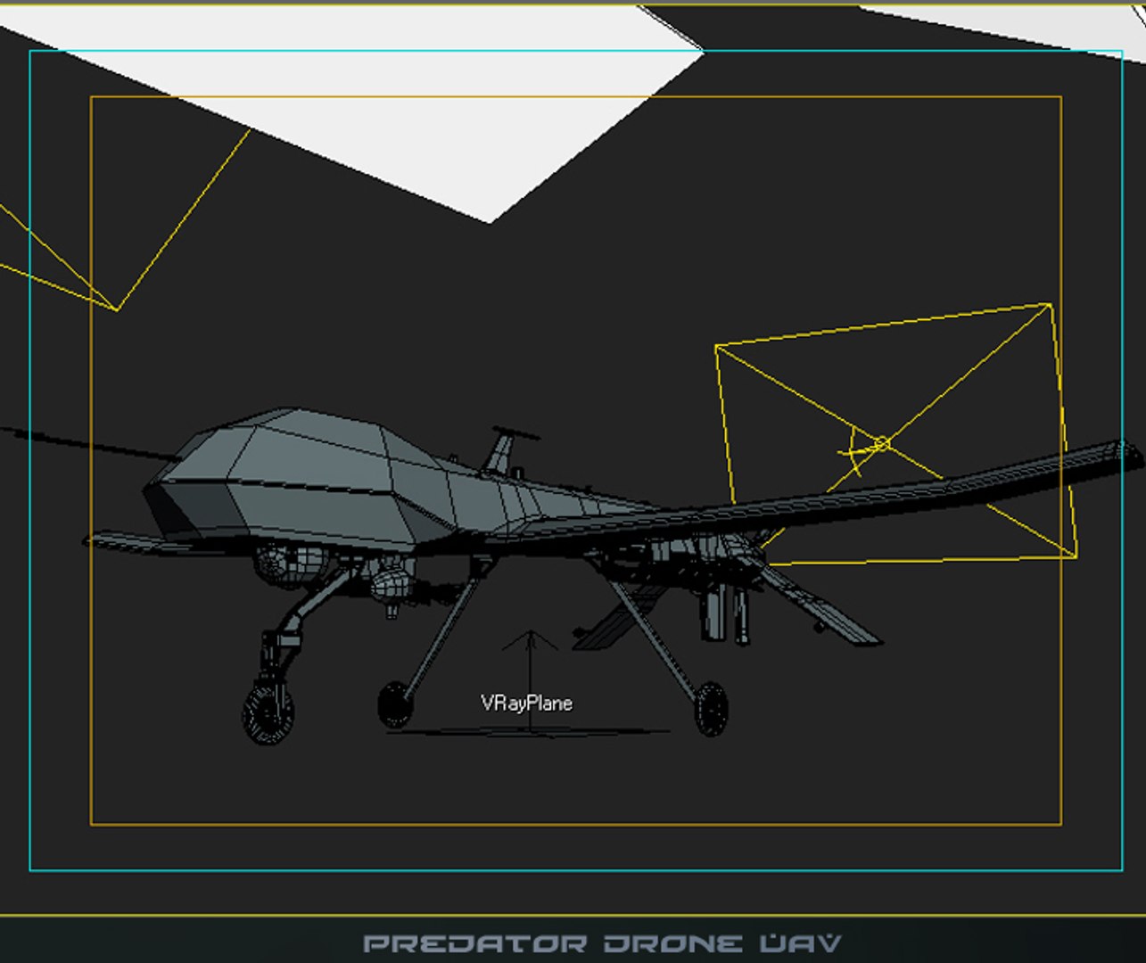 3d Predator Drone Uav
