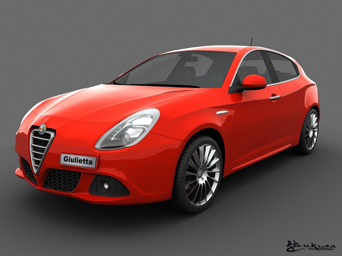 3d model giulietta 2011