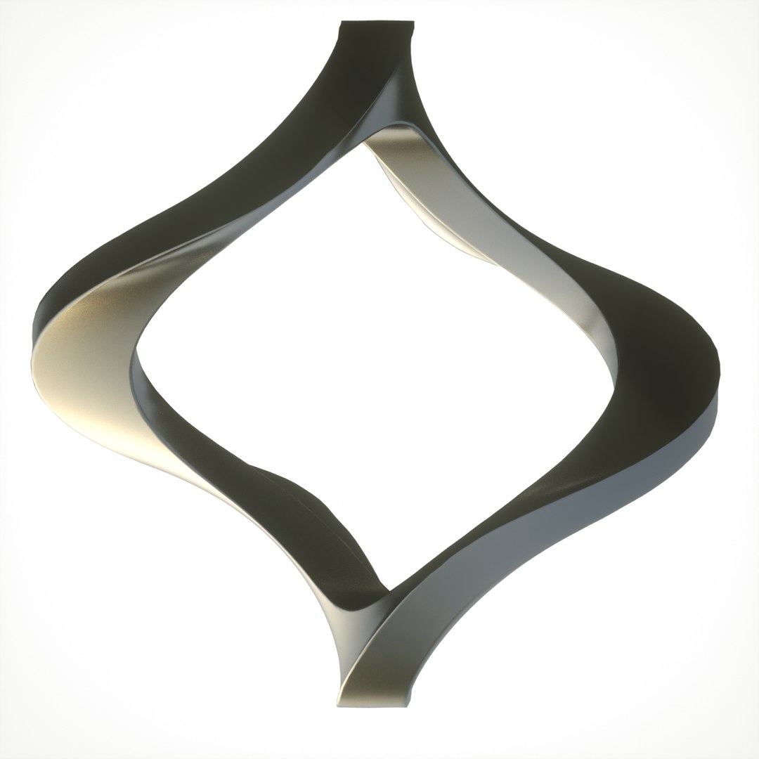 Infinity Loop Abstract 3D Model - TurboSquid 1421360