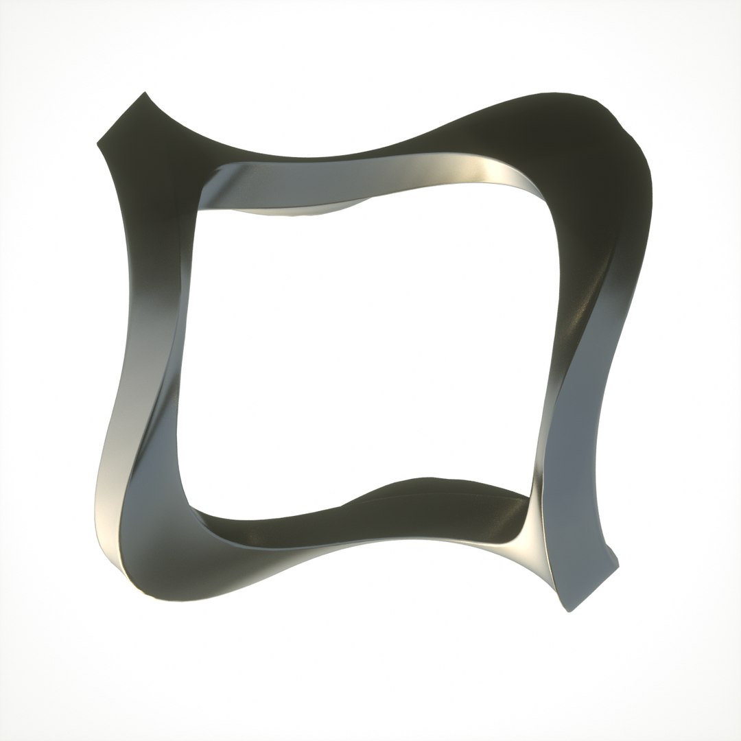 Infinity Loop Abstract 3D Model - TurboSquid 1421360