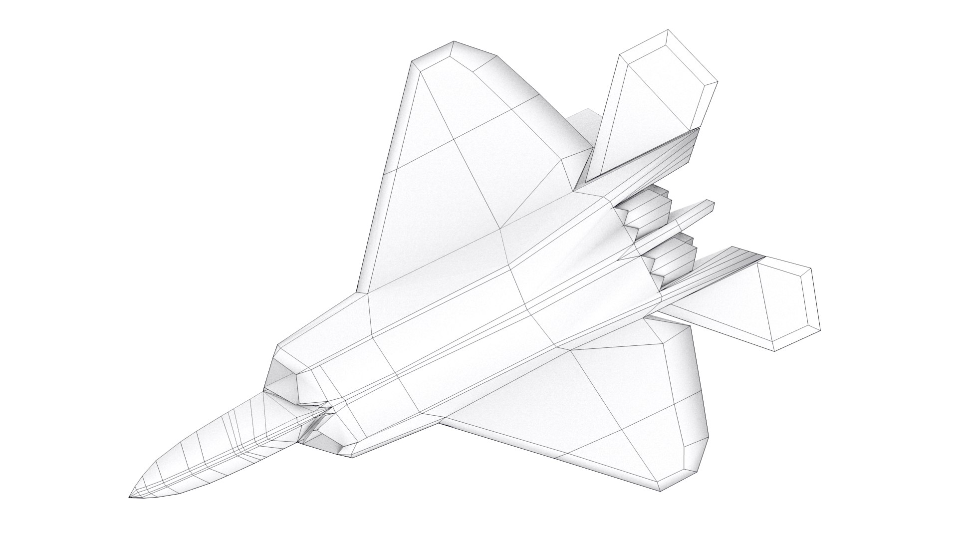 3D F-22 - TurboSquid 1671076