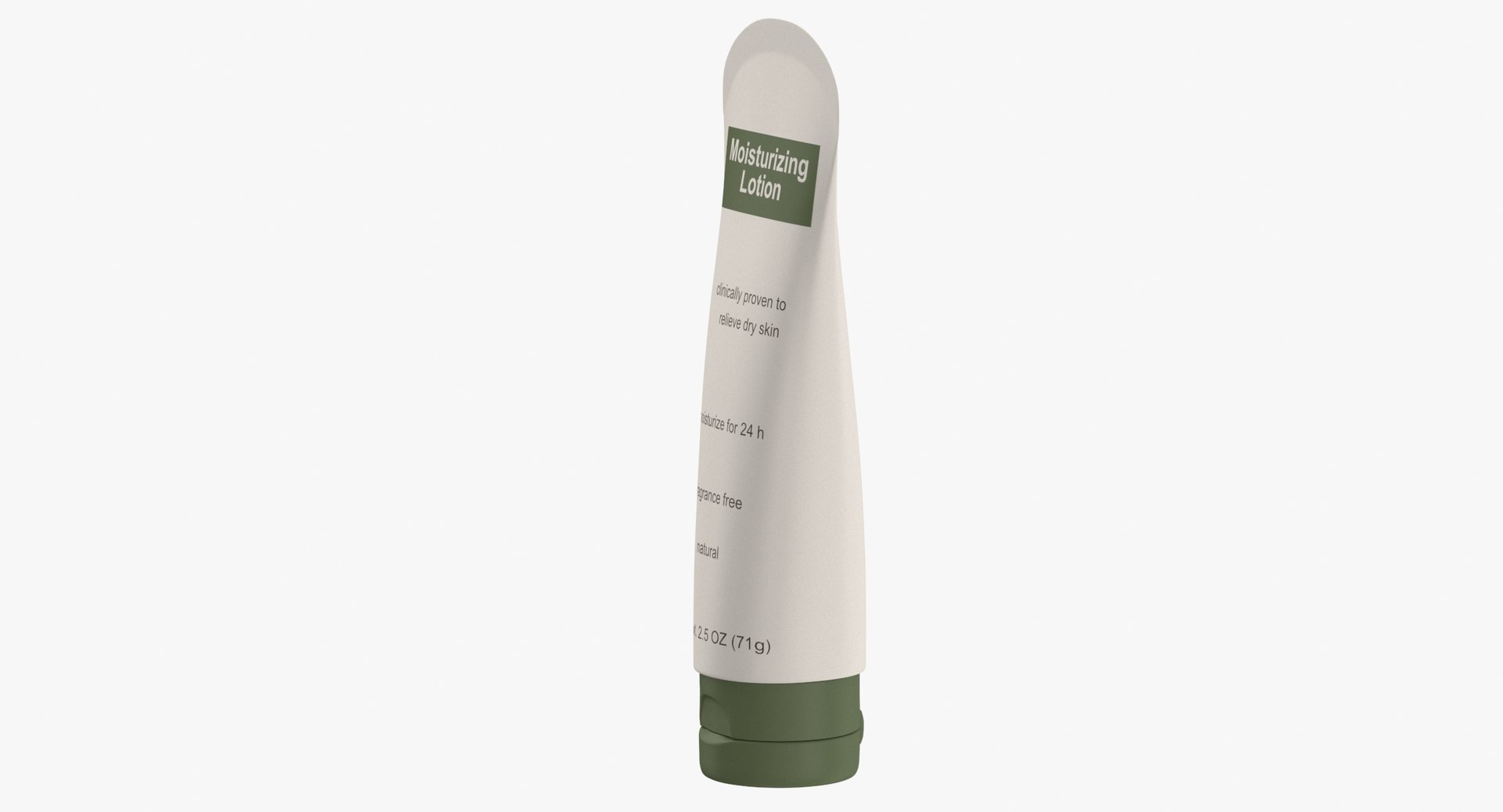 3D Moisturizing Lotion 02 Blank And Generic Label Model - TurboSquid ...
