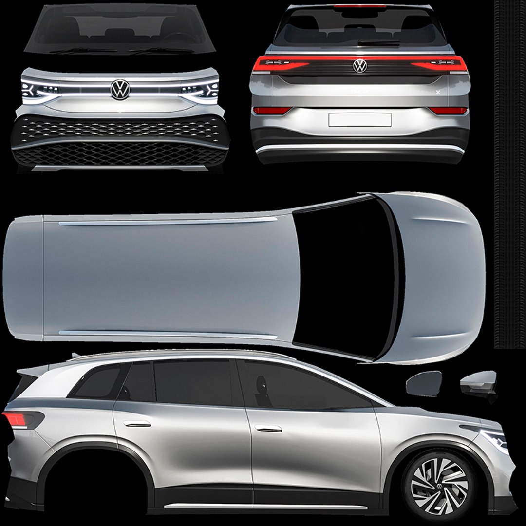 Volkswagen ID6 2023 3D Model - TurboSquid 2167959