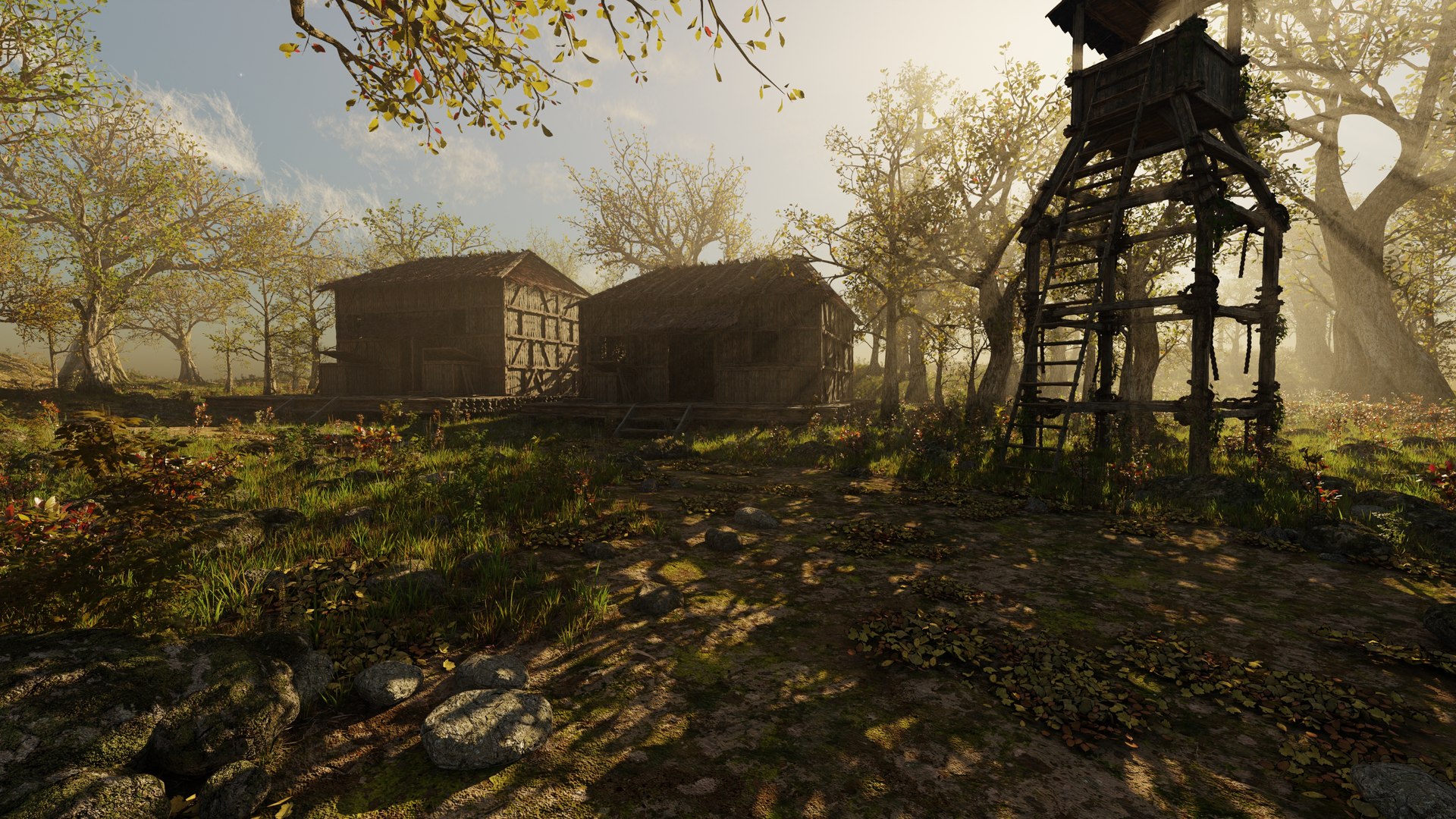 3D Medieval Small Scene Model - TurboSquid 1922416