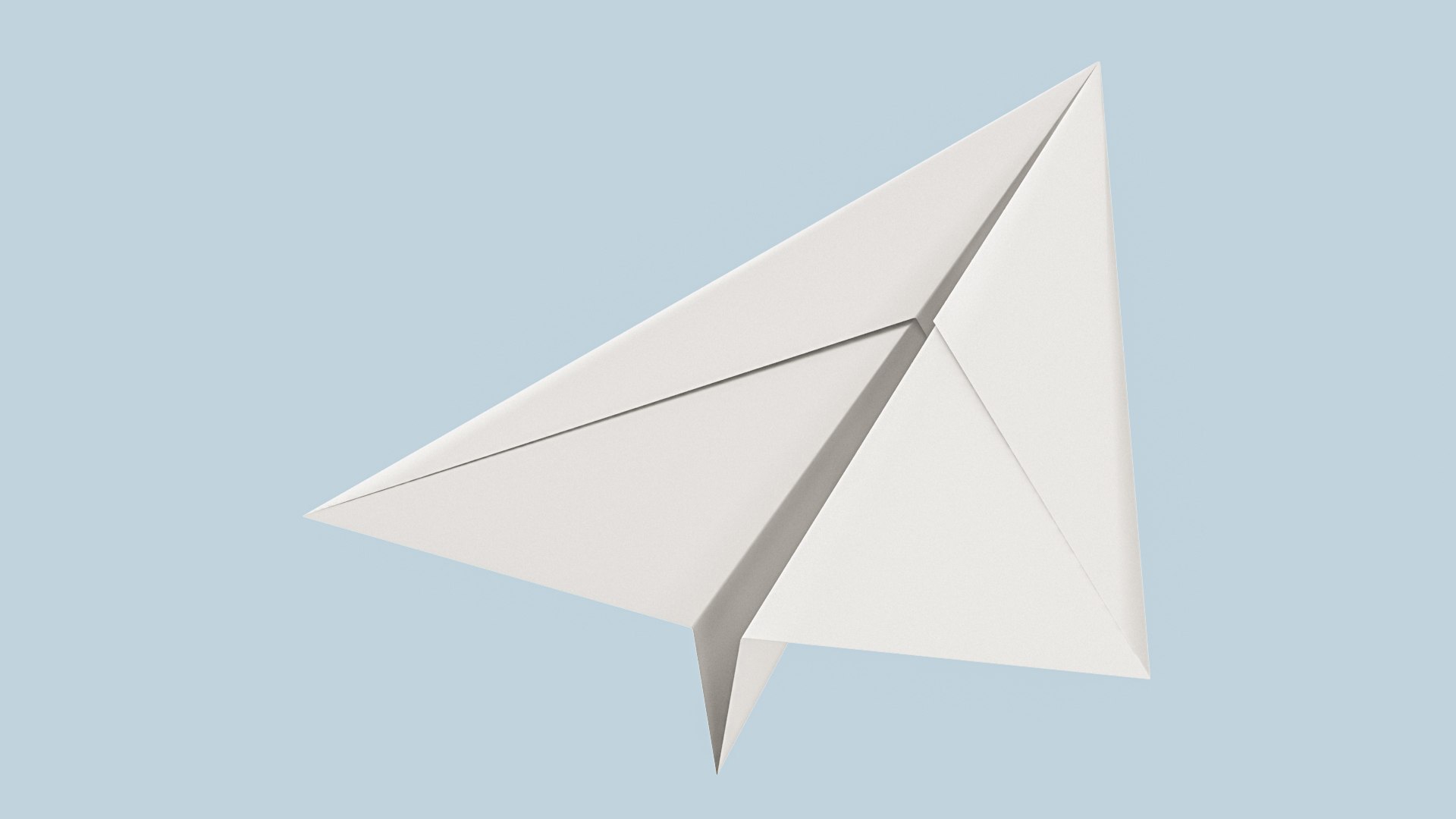 Paper Airplane 3D model - TurboSquid 1994311