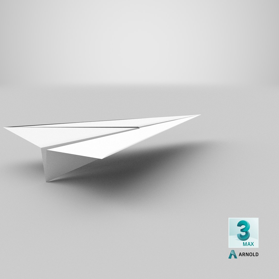 Paper Airplane 3D model - TurboSquid 1994311