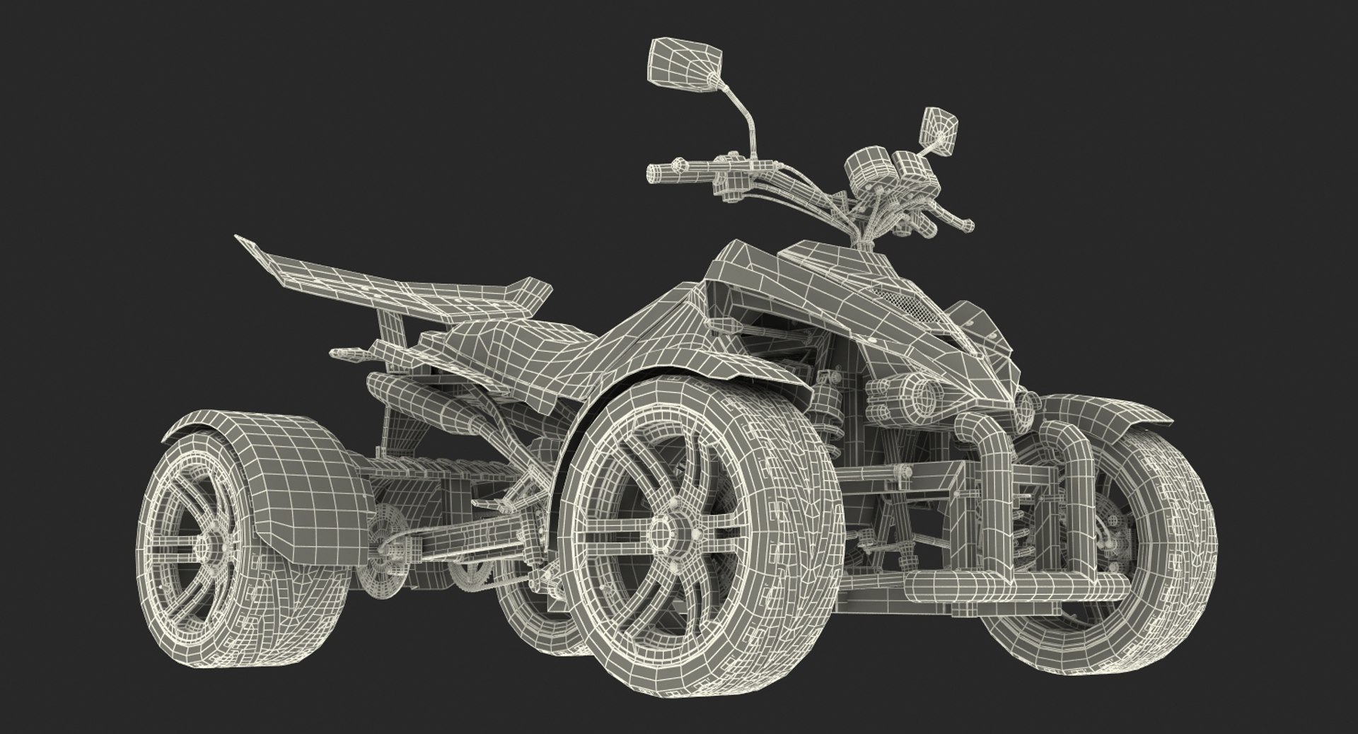 Atv wheelers 3D model - TurboSquid 1214500