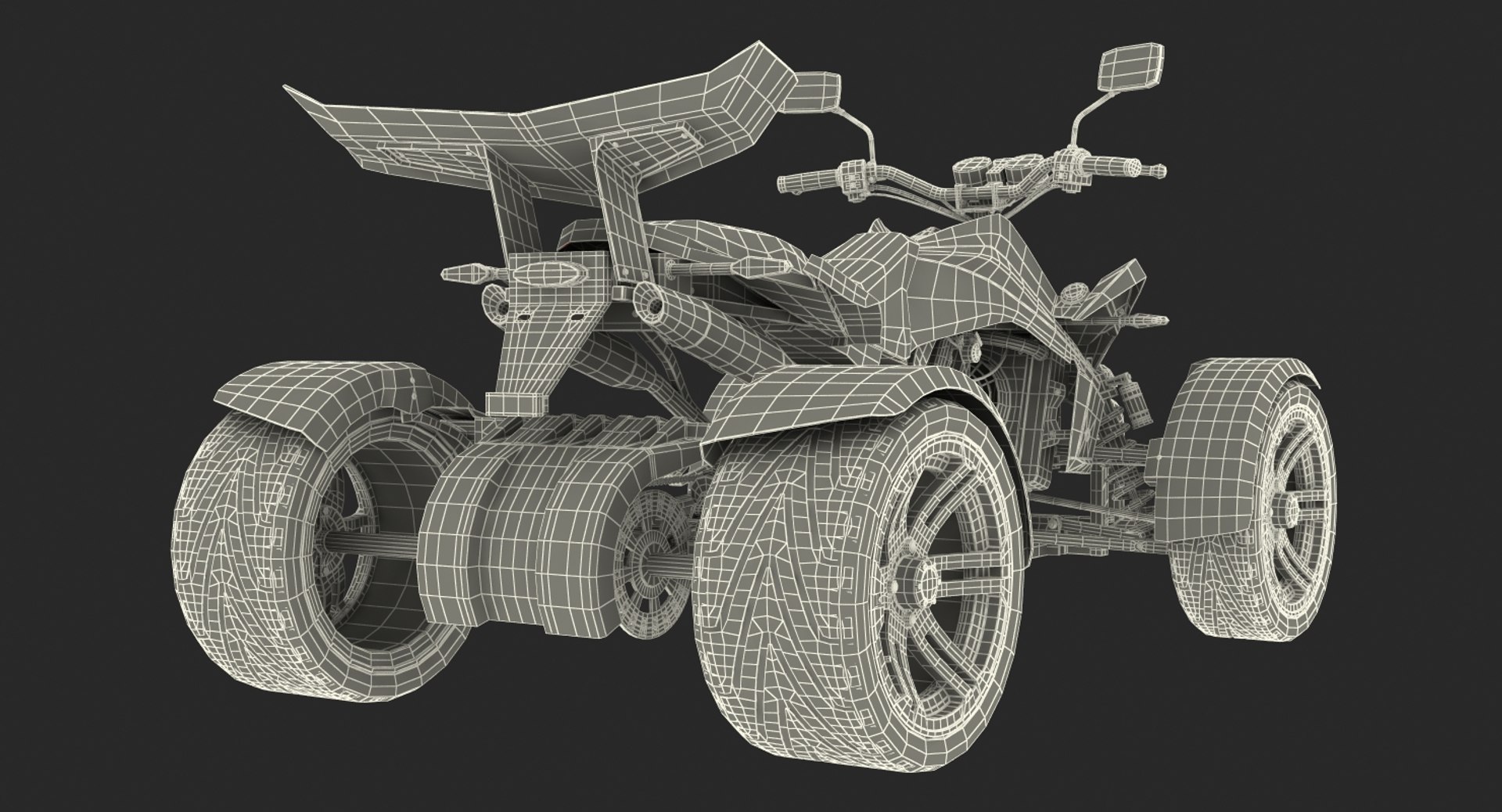 Atv wheelers 3D model - TurboSquid 1214500