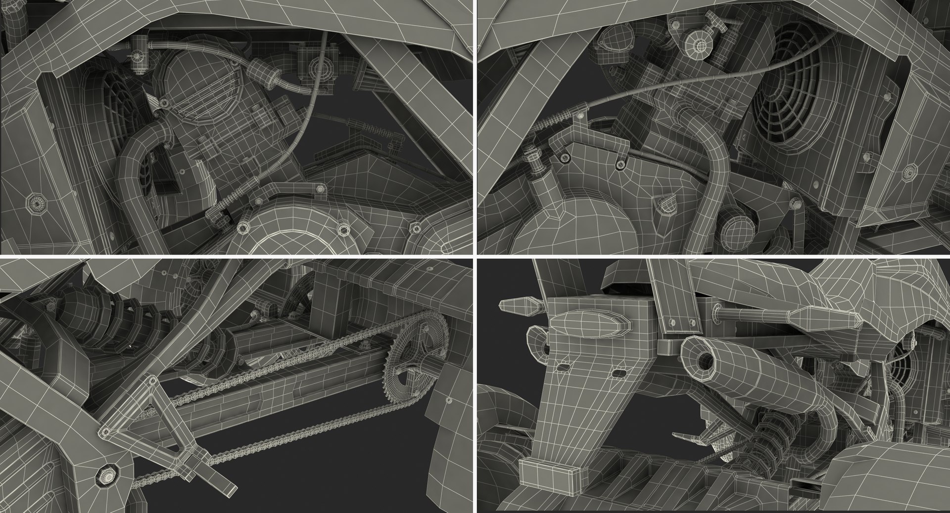 Atv wheelers 3D model - TurboSquid 1214500