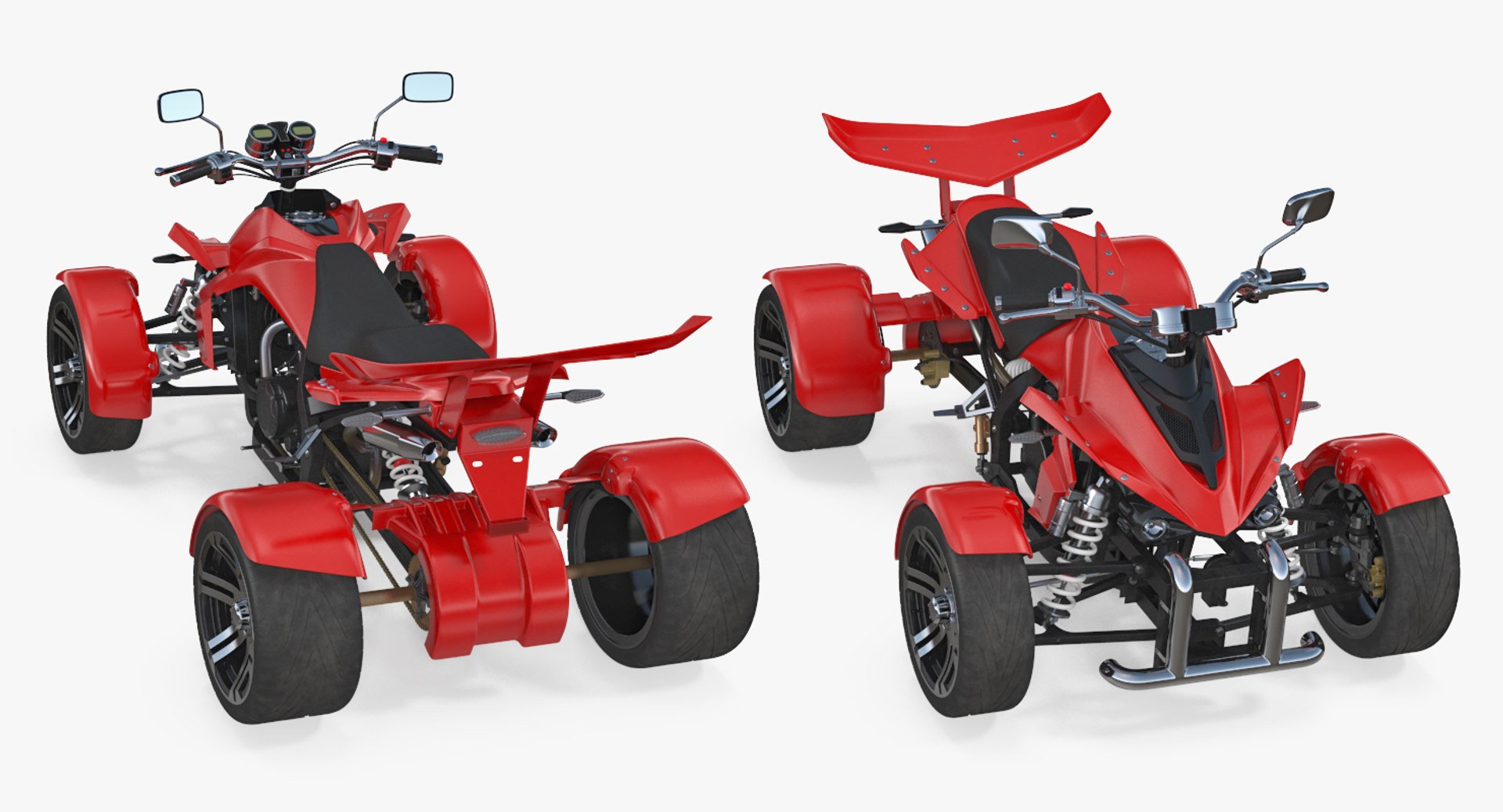 Atv wheelers 3D model - TurboSquid 1214500