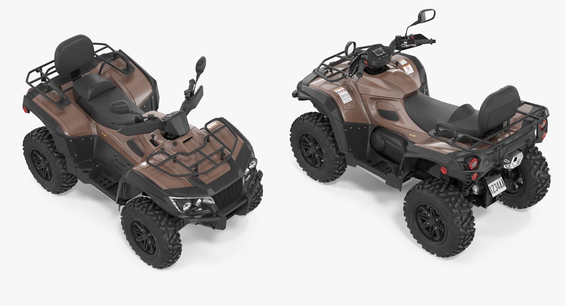 Atv wheelers 3D model - TurboSquid 1214500