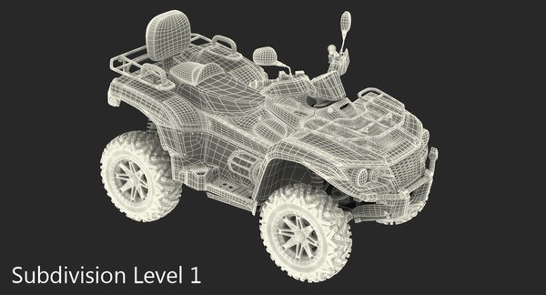 Atv wheelers 3D model - TurboSquid 1214500