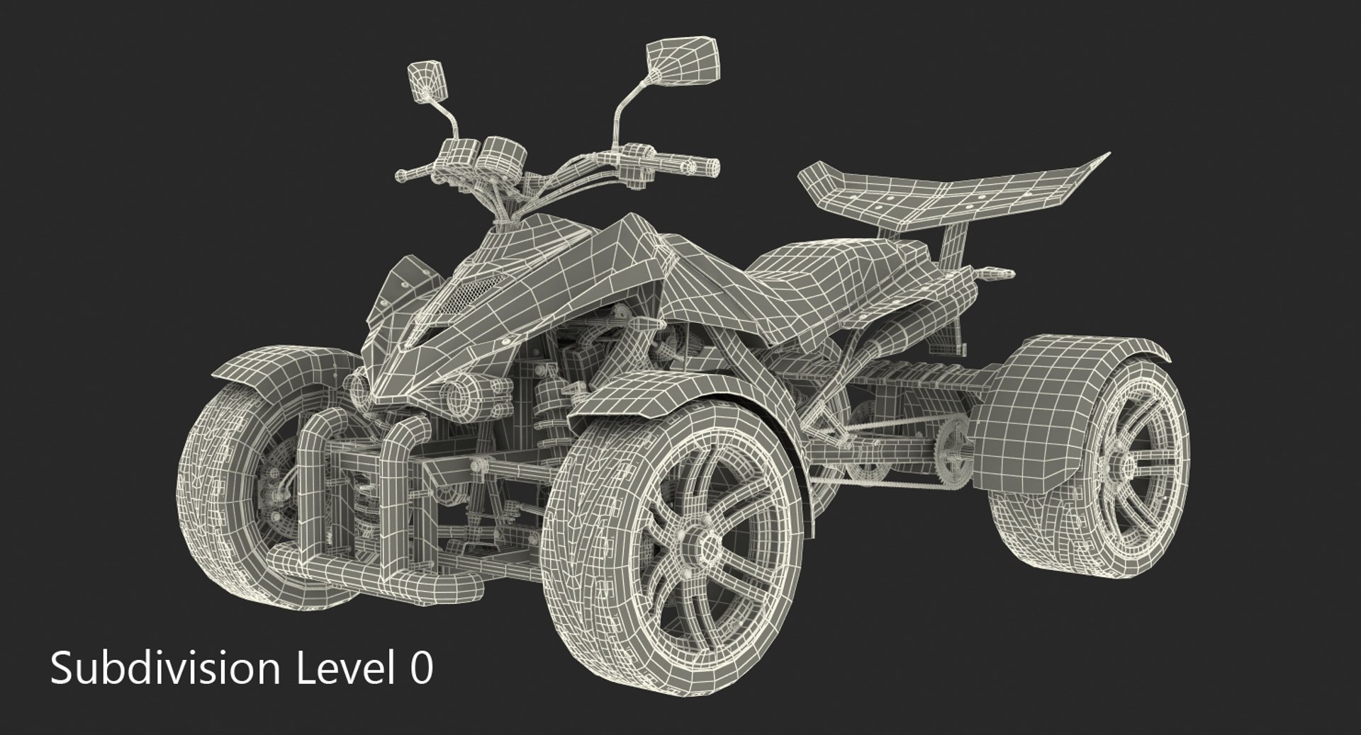 Atv wheelers 3D model - TurboSquid 1214500