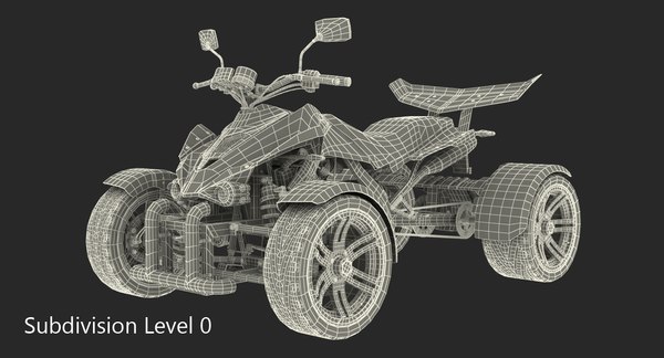 Atv wheelers 3D model - TurboSquid 1214500
