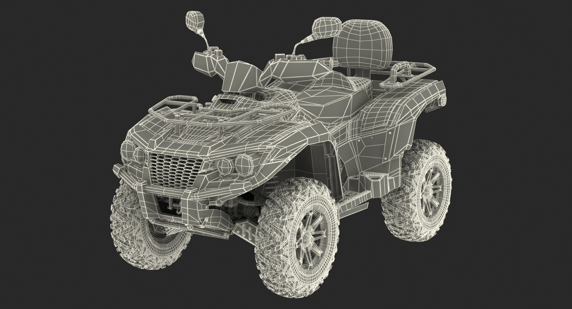 Atv wheelers 3D model - TurboSquid 1214500