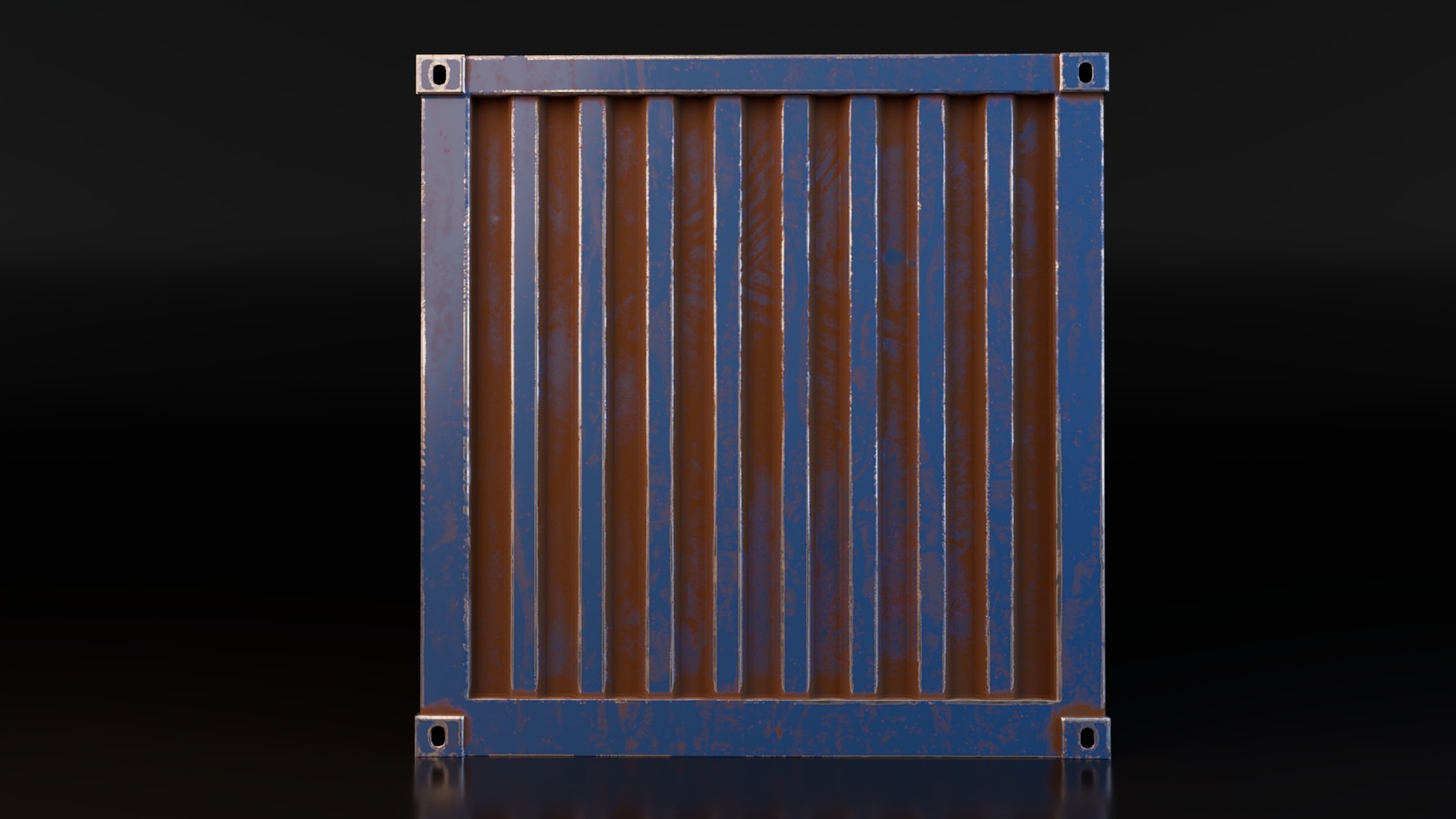 Rusted Container 3D Model - TurboSquid 2370179