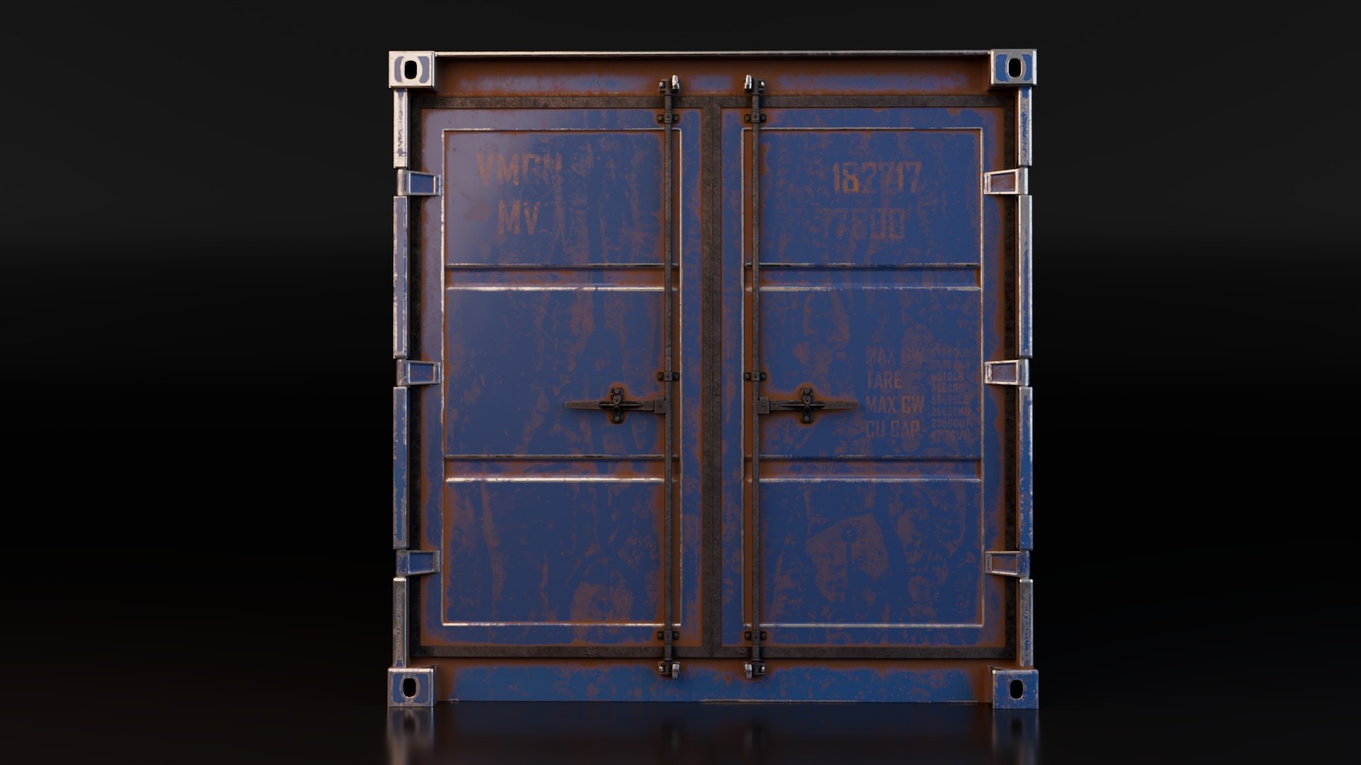 Rusted Container 3D Model - TurboSquid 2370179