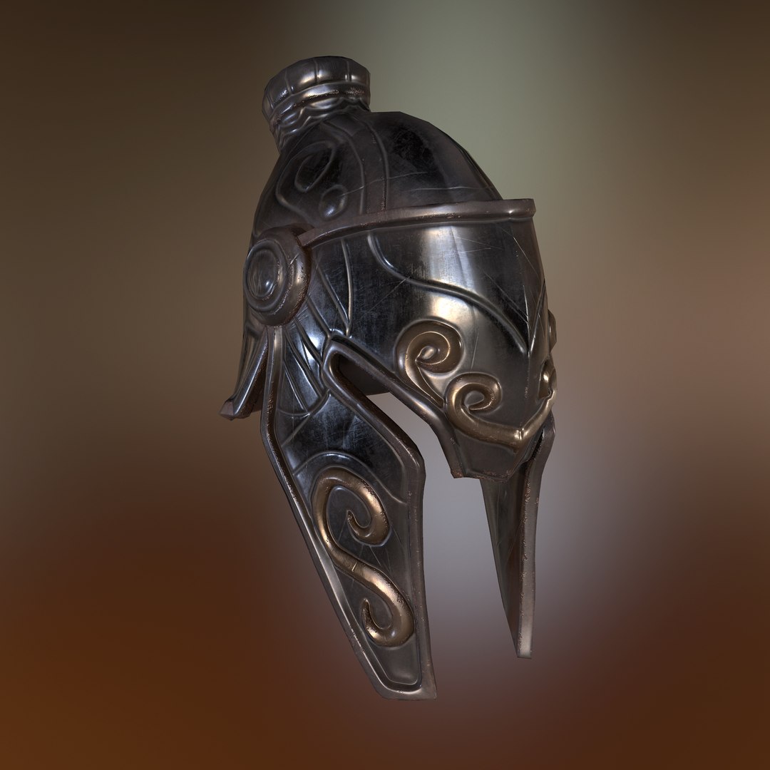3D knight helmet model - TurboSquid 1447445